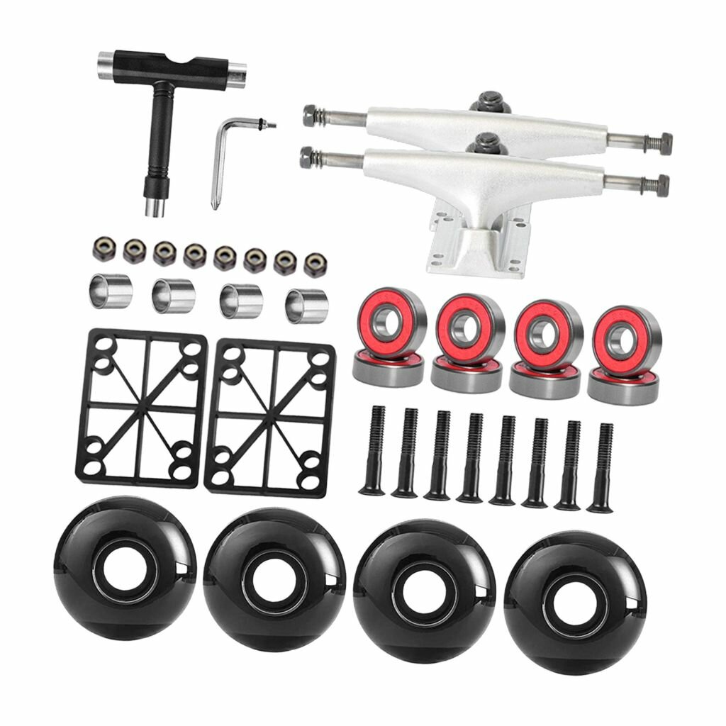 Мост для скейтбординга 5-дюймовый набор кронштейнов seagull-матовое серебро