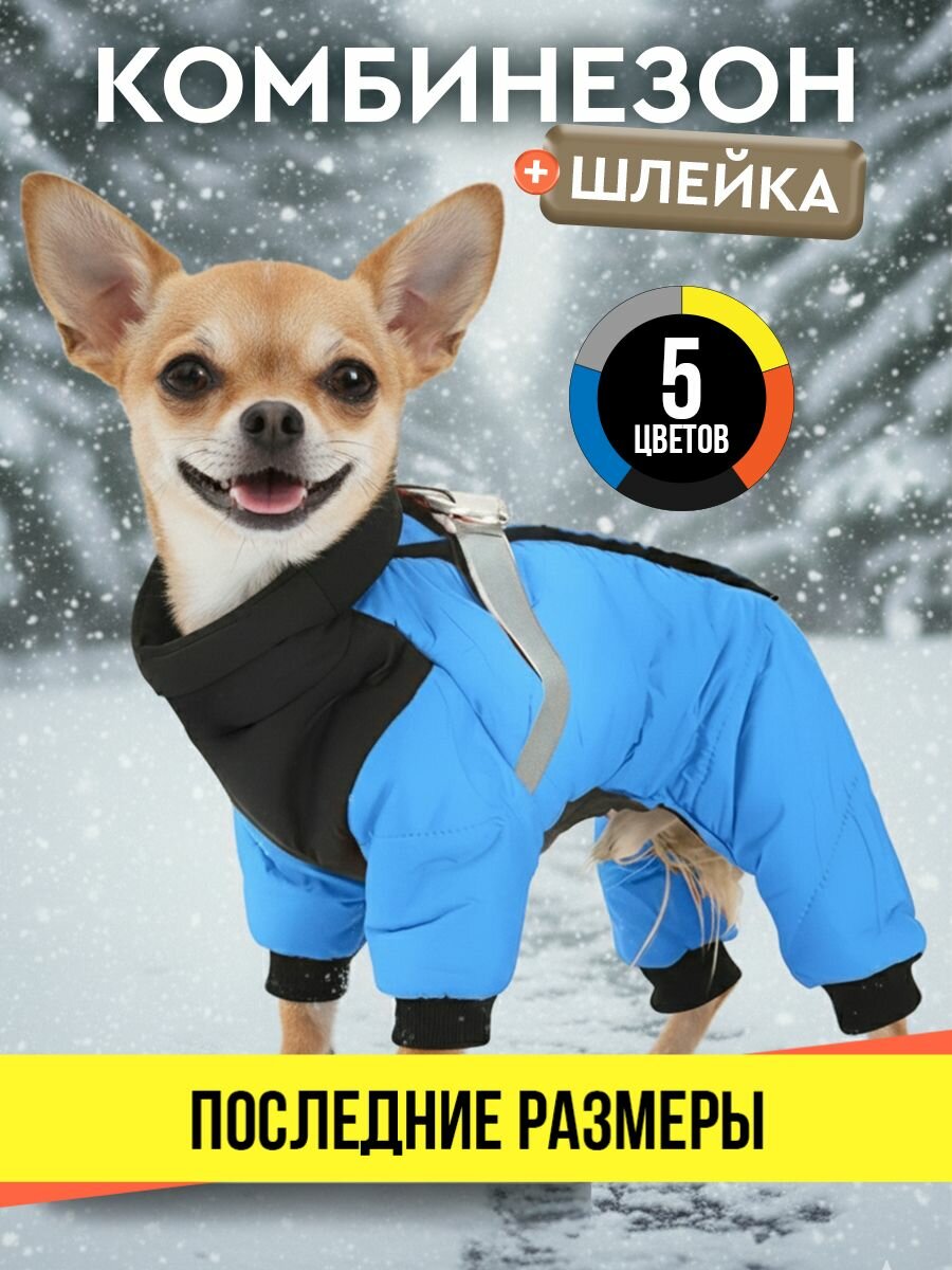 Зимний комбинезон для собак мелких пород MiloPets, M