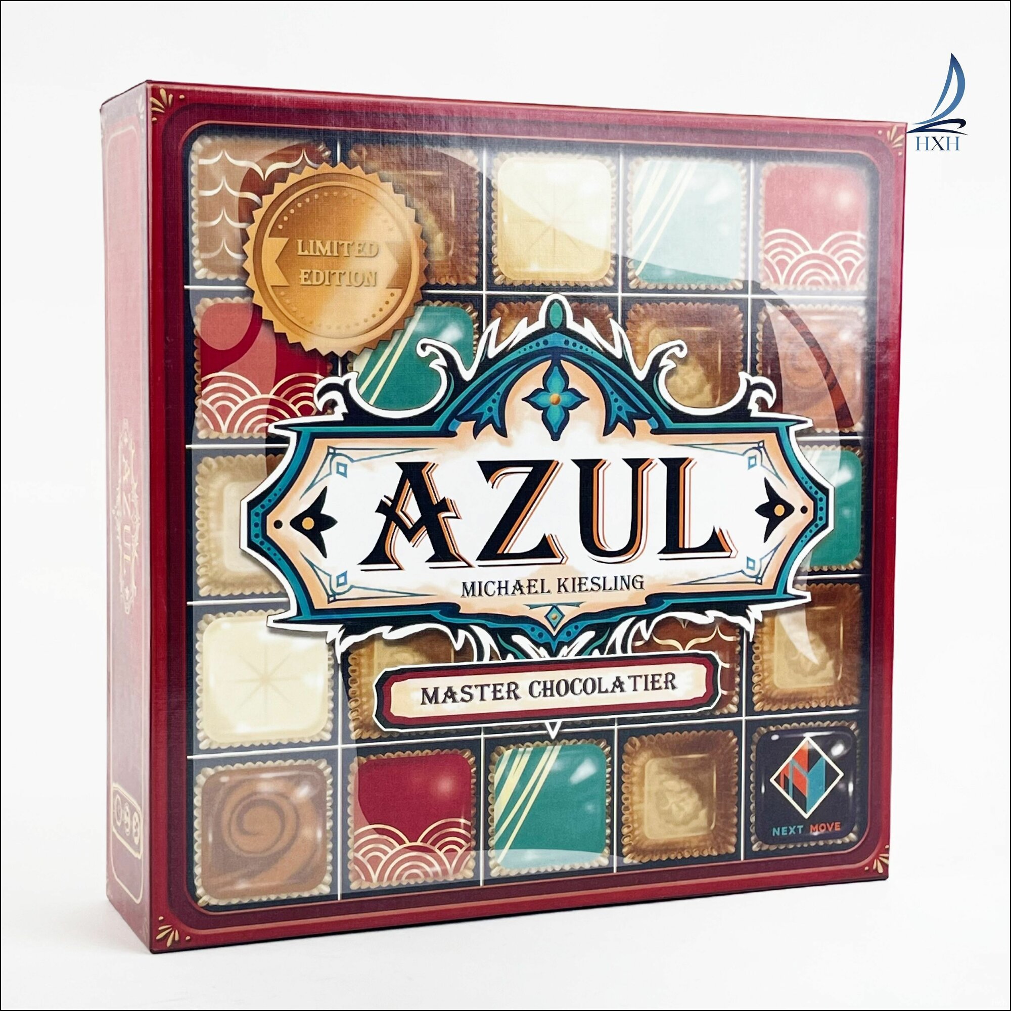 Azul: Master Chocolatier - Классическая Настольная Игра, 2-4 Игрока, 30-45 Минут, Веселье Для Вечеринок