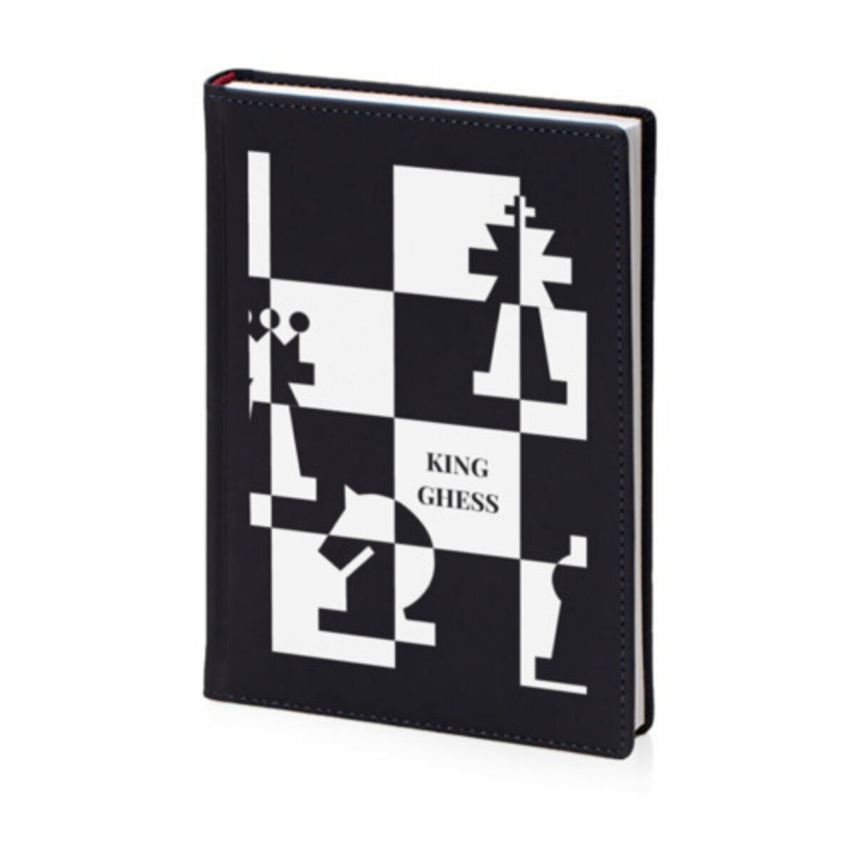 Ежедневник «Шахматы. Подарок шахматисту. Шахматный клуб» (темно-синий)