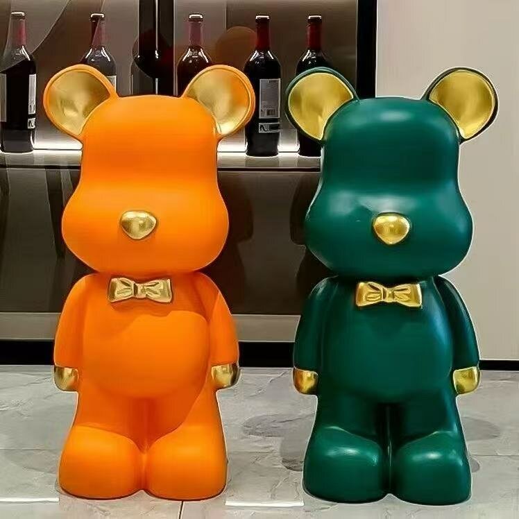 Прямые продажи с фабрики, копилка "Яростный медведь", только внос, без вывода, подарок, интернет-знаменитость, домашний декор, новое жилье, аренда, для девочек