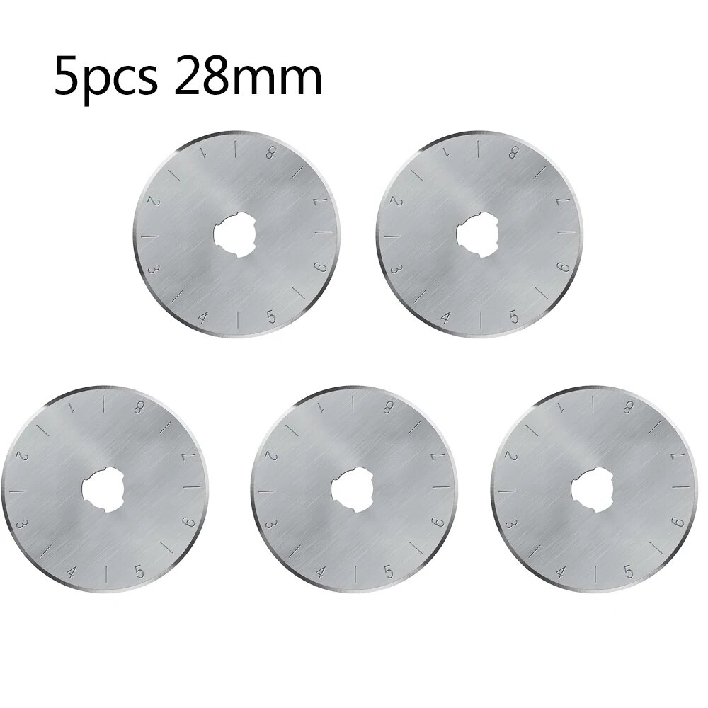 Наборы лезвий для роторных резаков JAY HOME 28 мм 5PCS