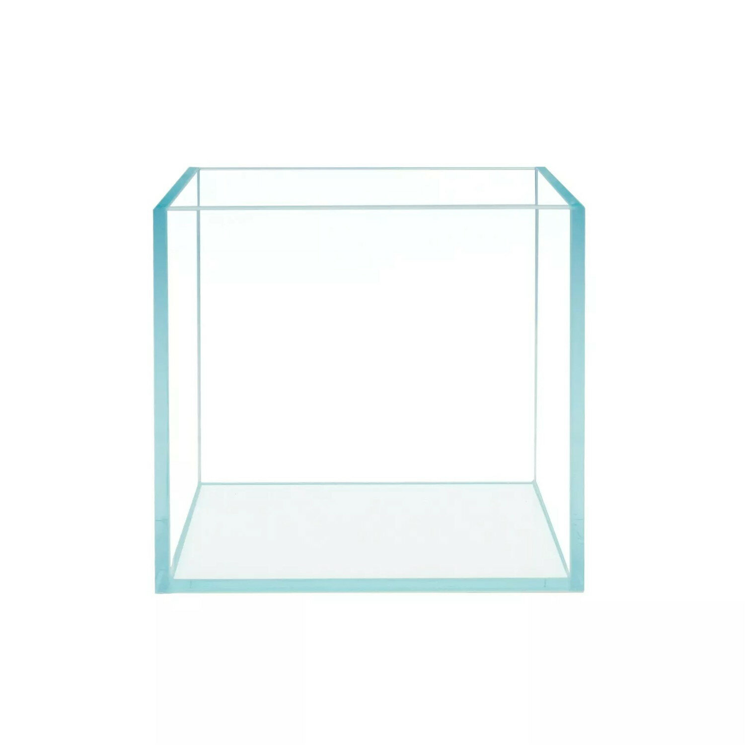 Маленький Аквариум: 20x15x15 Cm Сверхпрозрачное Стекло Безрамный Аквариум - Мини Аквариум Для Начинающих Энтузиастов