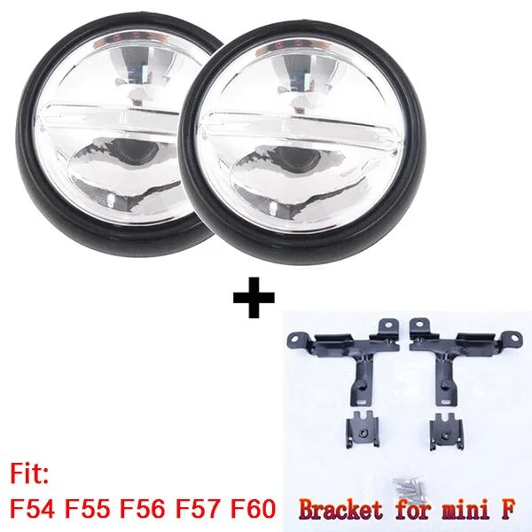 2 шт. светодиодные DRL дневные ходовые огни для Bmw Mini Cooper R55 R56 R60 F55 F56 дополнительные фары Black F561set