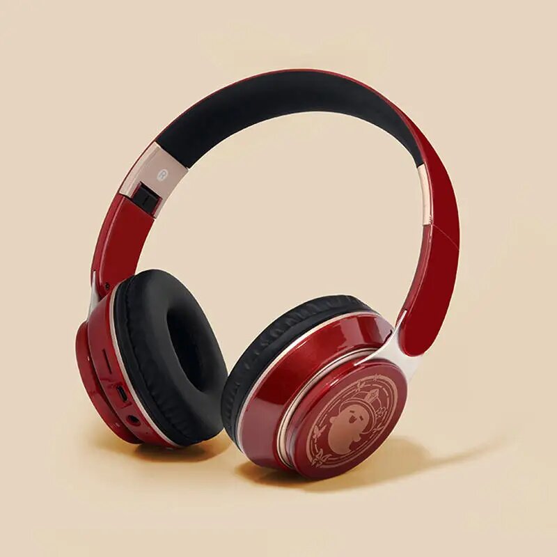 Genshin Impact Bluetooth-наушники 2 в 1 hutao red