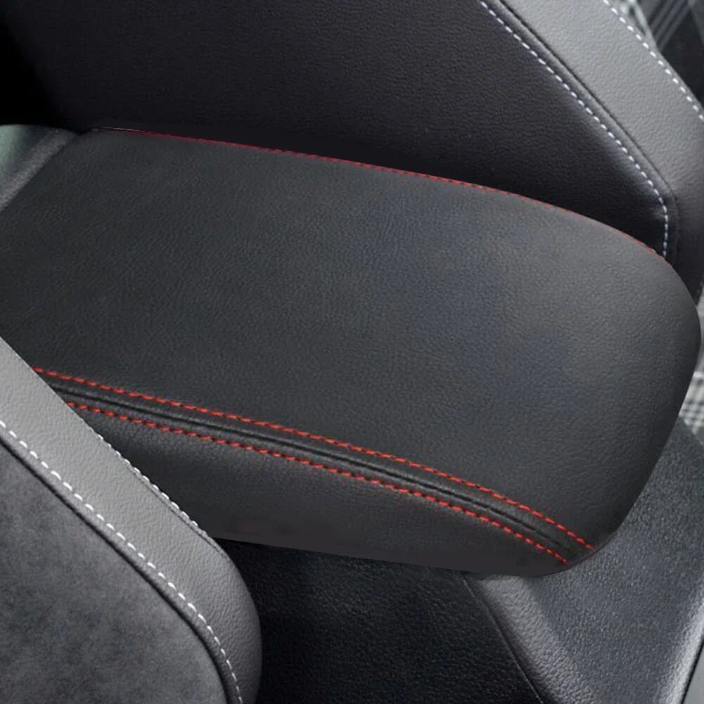 Автомобильный подлокотник, центральный подлокотник консоли, крышка подлокотника, Red line