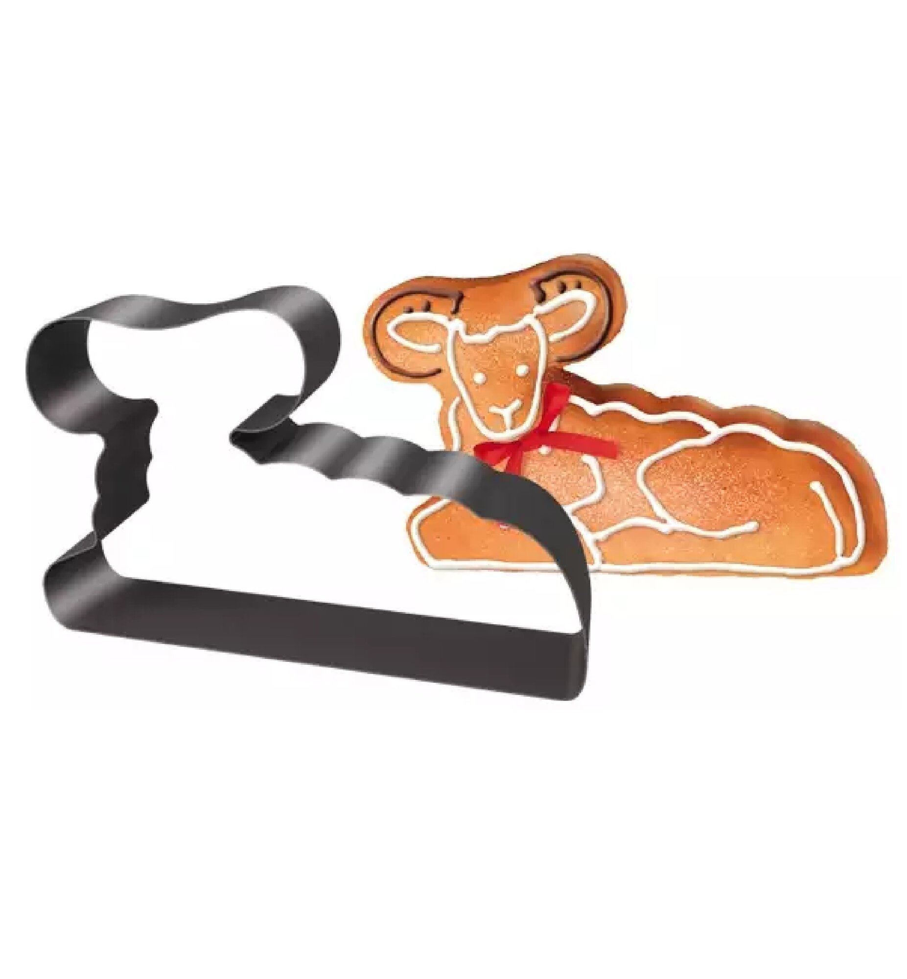 Форма для выпечки DELICIA Пасхальный ягненок высота 5 см арт. 623340