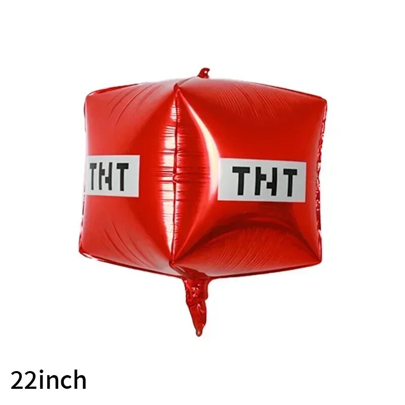 Марионетка Minecraft Pixel Balloon GAGAGIRL Красный, 1pcs