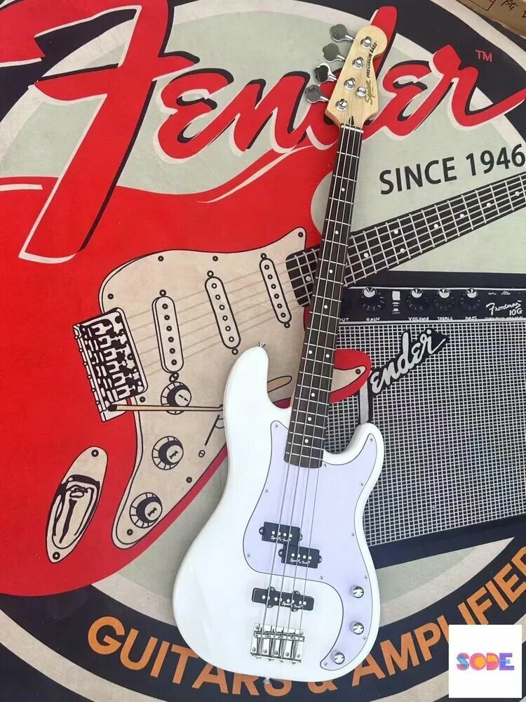 Бас-гитара Fender JAZZ BASS 4-струнная, корпус Тополь 39"