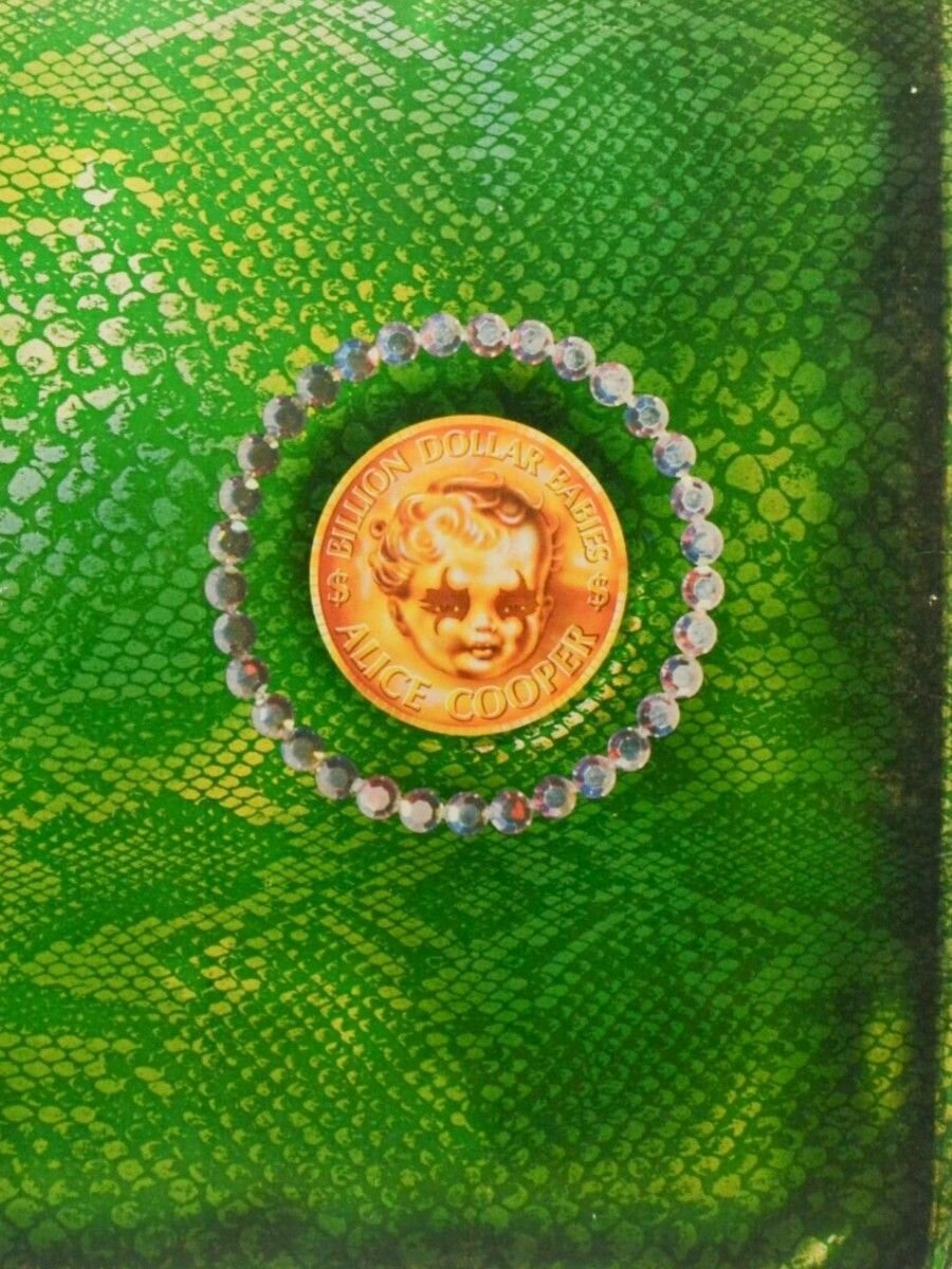 Alice Cooper "Billion Dollar Babies"хард-рок, глэм-рок, шок-рок, классический рок (1973, CD-диск)