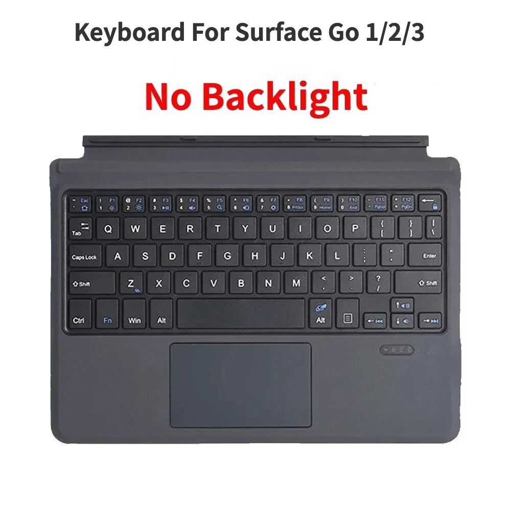 Беспроводной трекпад с подсветкой Teclado для Microsoft Surface Pro 3 4 5 6 7, портативная Bluetooth-клавиатура для Surface Go 1/2/3/4