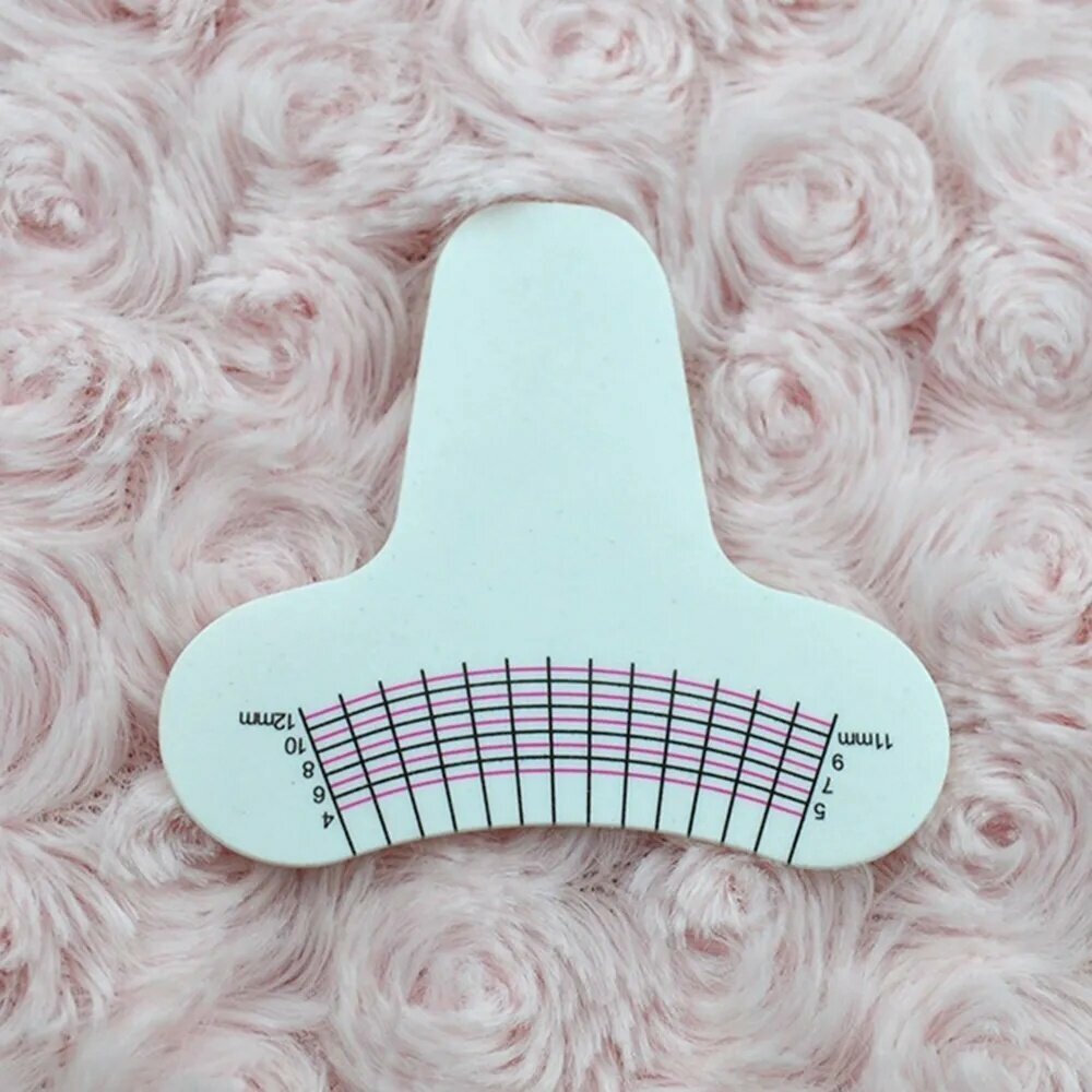 1шт. Линейка для измерения длины ресниц