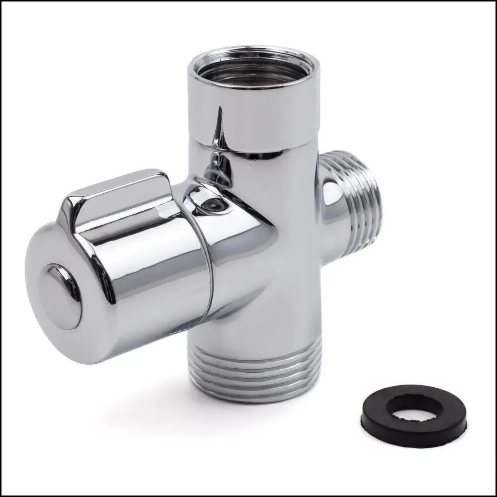 Дивертор для смесителя 1/2" 1/2" 3/4" / Код 13289