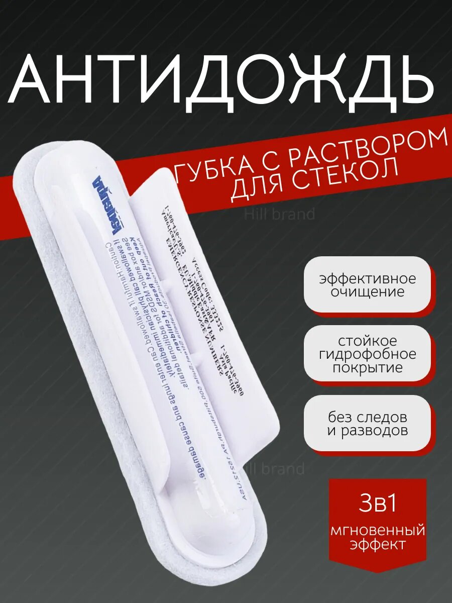 Водоотталкивающее покрытие для стекол