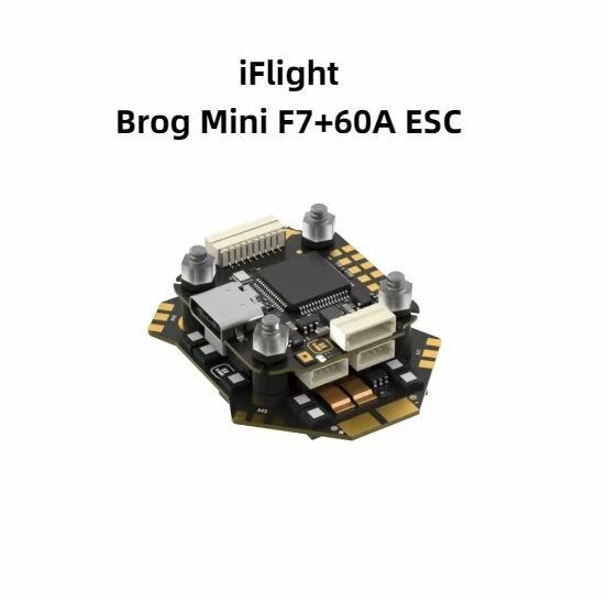 Полётный контроллер Brog Mini F7+60A ESC/F7/60A