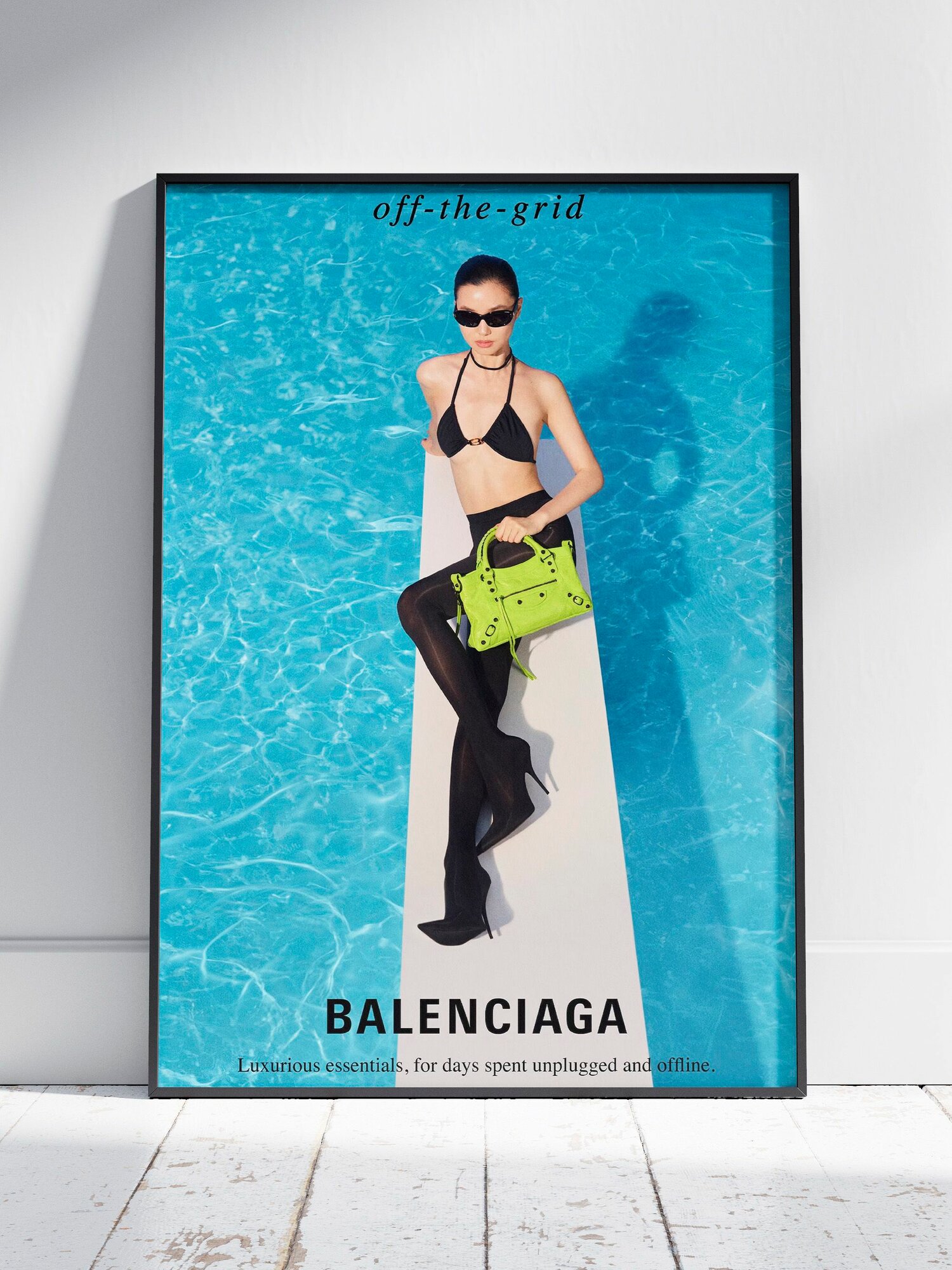 Плакат на стену для интерьера Баленсиага (Balenciaga 5) - Постер по модели, бренду и моде формата A4 (21x30 см)