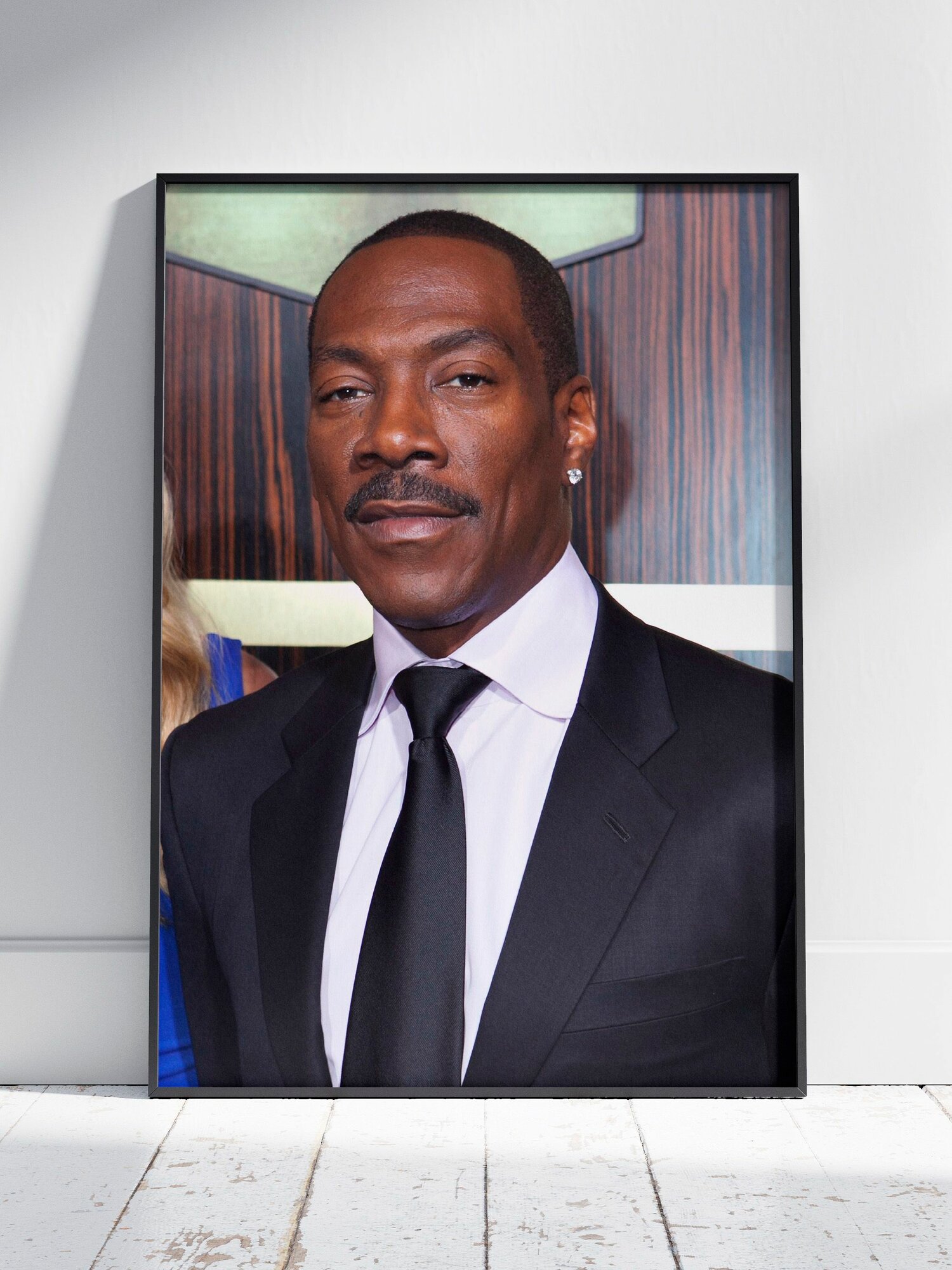 Плакат на стену для интерьера Эдди Мёрфи (Eddie Murphy 42) - Постер по актеру фильма, кино, сериала формата A4 (21x30 см)