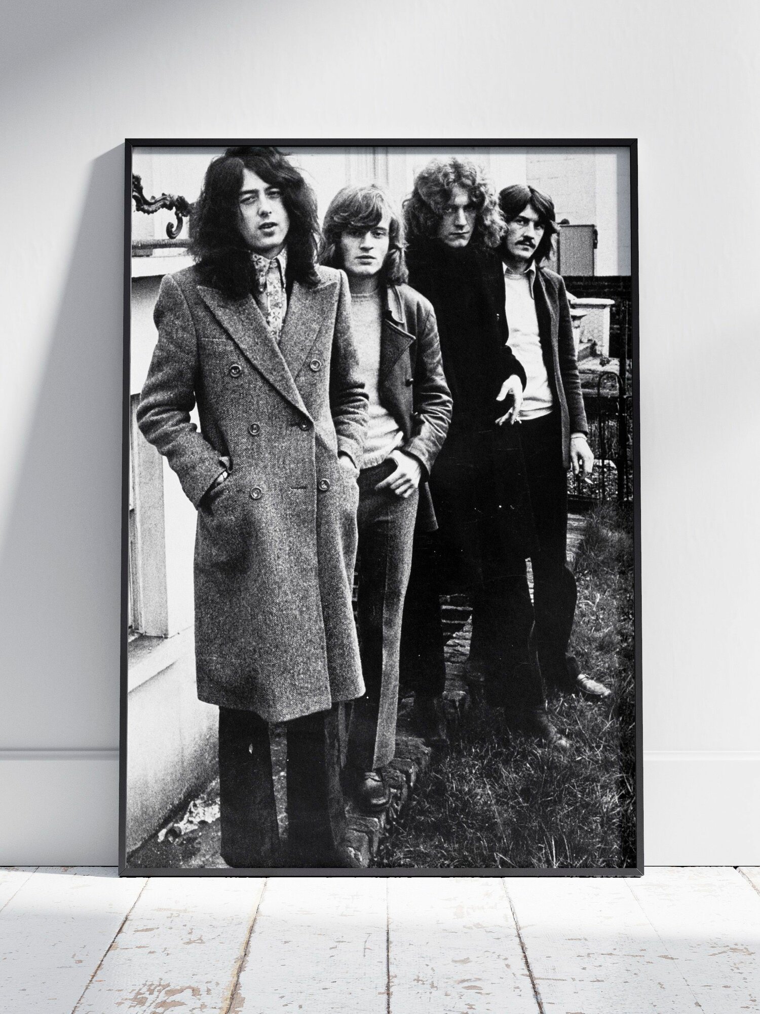 Плакат на стену для интерьера Лед Зеппелин (Led Zeppelin 16) - Постер по музыке и артисту формата A4 (21x30 см)