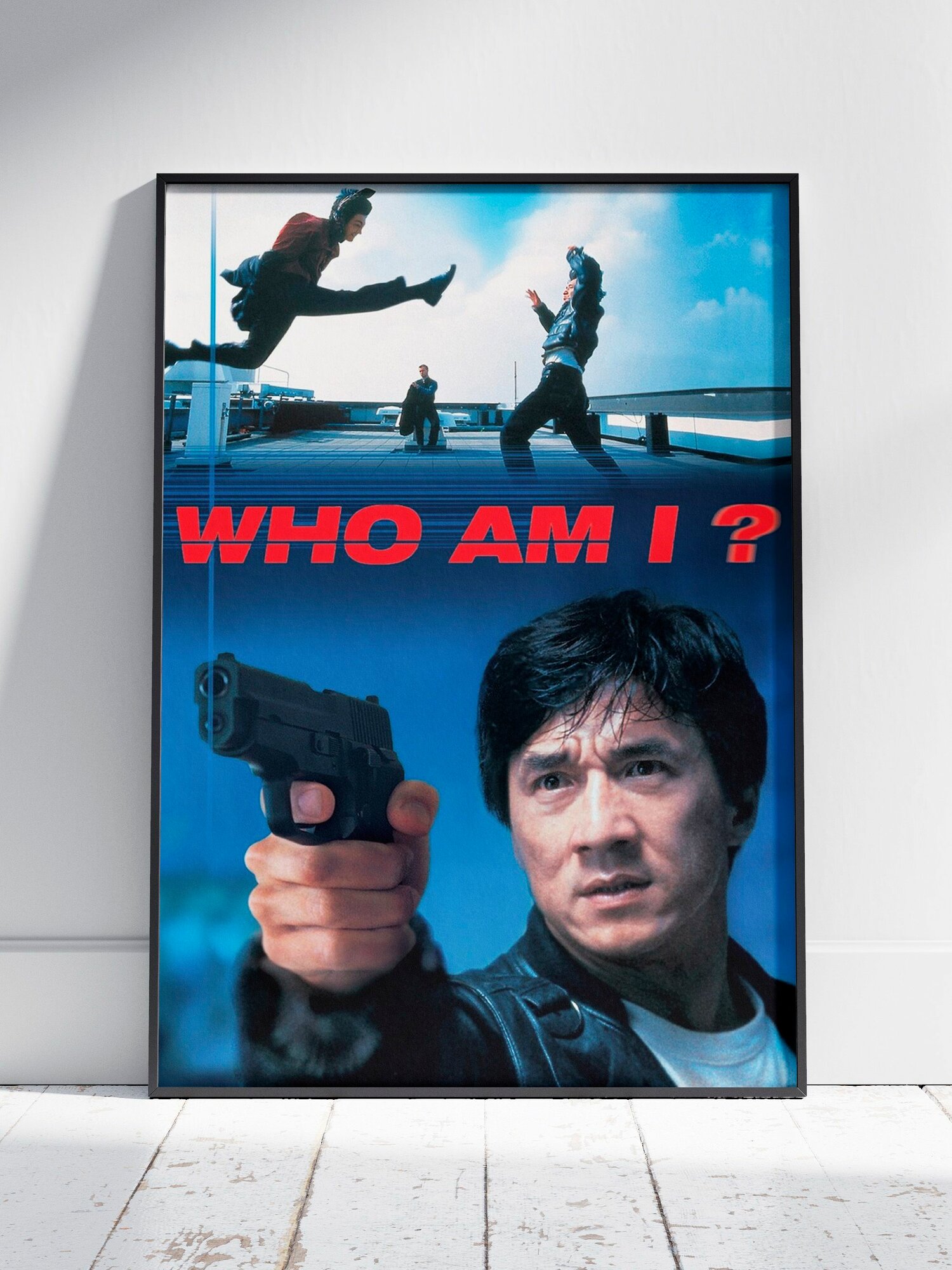 Плакат на стену для интерьера Джеки Чан (Jackie Chan 4) - Постер по актеру фильма, кино, сериала формата A4 (21x30 см)