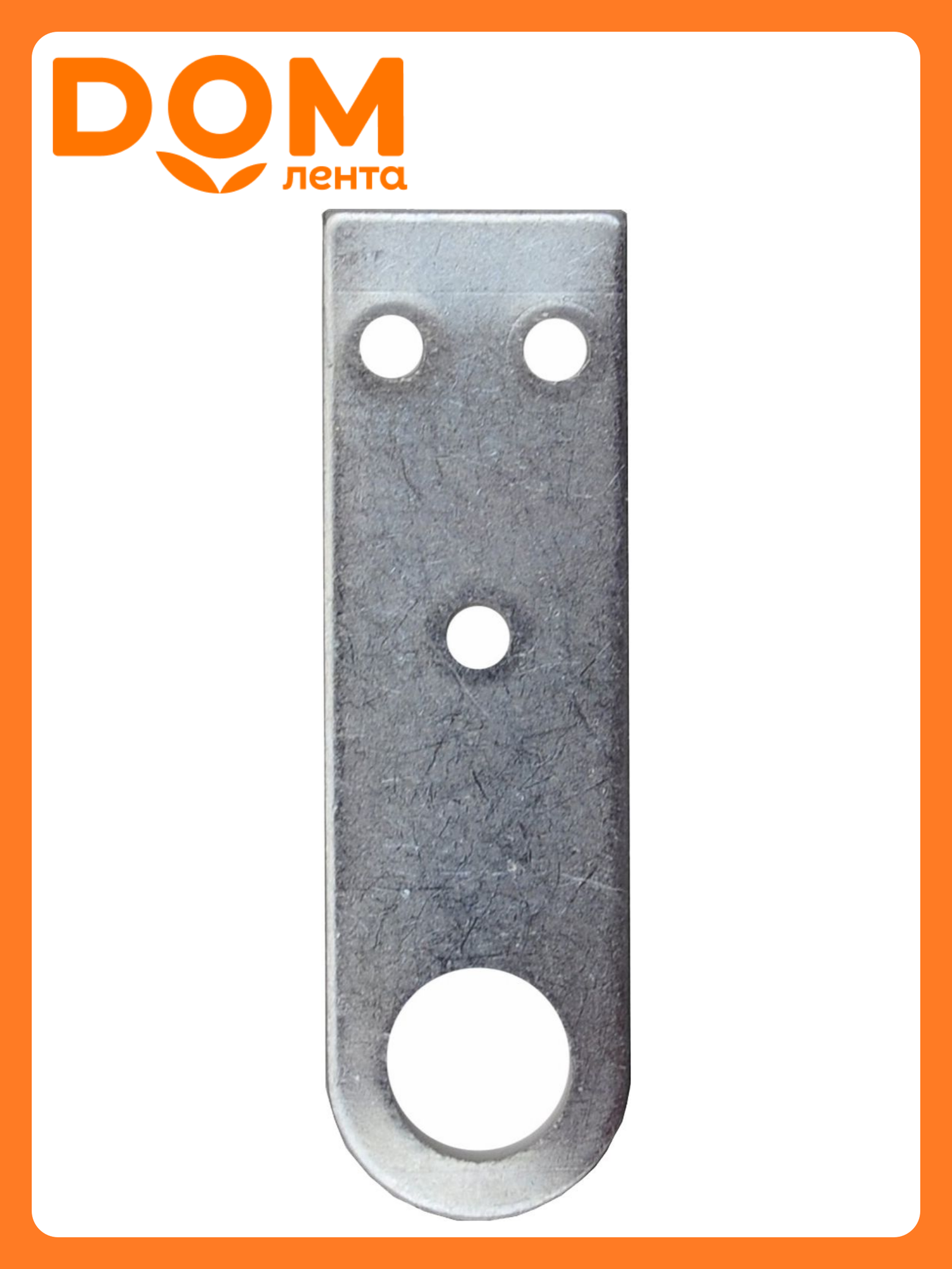 Мебельная проушина Tech-KREP JET, оцинкованная, сталь, 100x30 мм