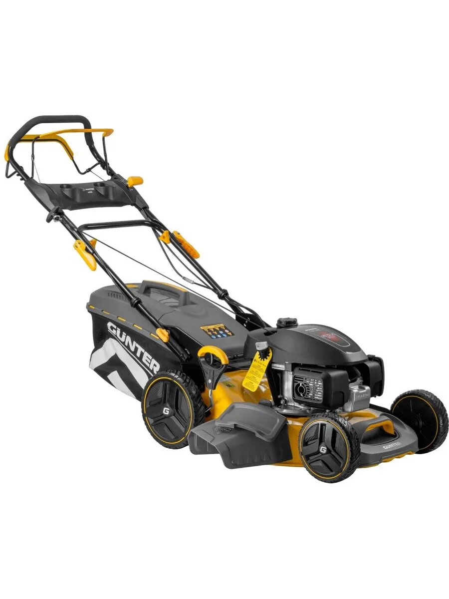 Газонокосилка бензиновая самоходная с мульчированием GUNTER LMB-535 SV (GU2412-8)