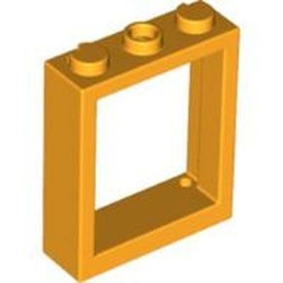 Деталь Lego 51239 Window 1 x 3 x 3 Flat Front