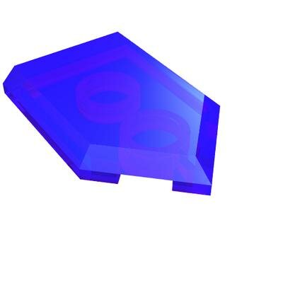 Деталь Lego 22385 Tile, Modified 2 x 3 Pentagonal — фото 1