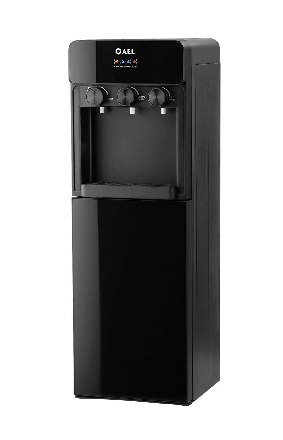 A.E.L. LC-825a full black. Гарантия 12мес. С нижней загрузкой бутыли, компрессорное охлаждение.