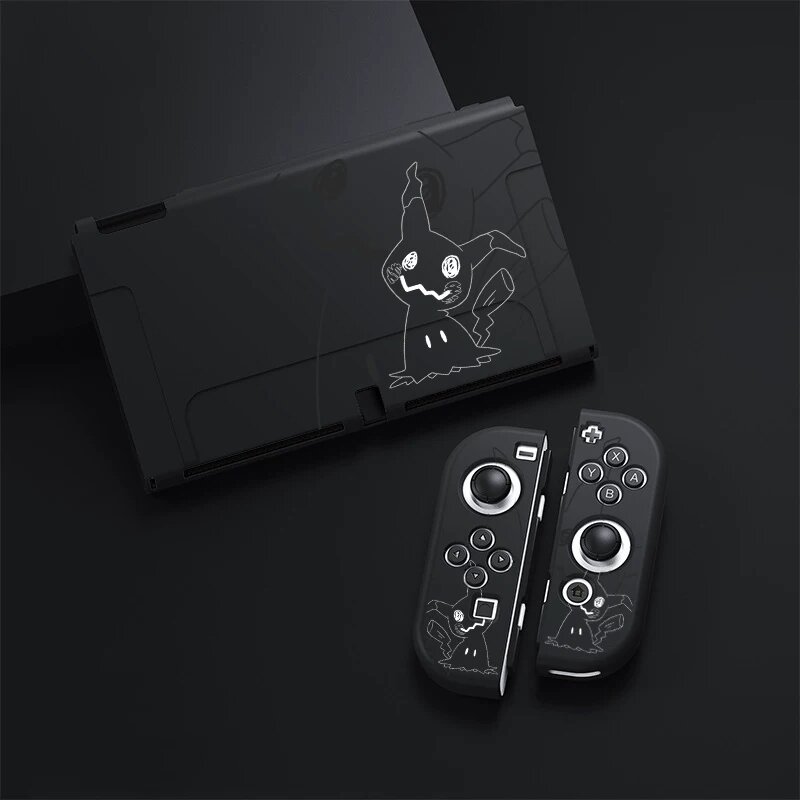 Защитный чехол для OLED Switch с Мр. Мим, мягкий чехол, черный