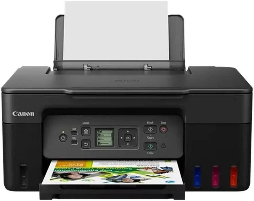 Струйное МФУ Canon G3470, A4, цветное, 11 стр./мин, Wi-Fi, USB цвет черный — фото 1