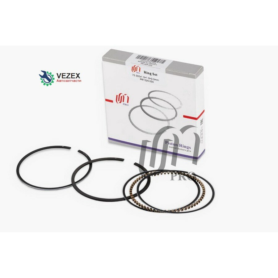 UMPRO PR1529-000 Кольца поршневые на 1 цилиндр