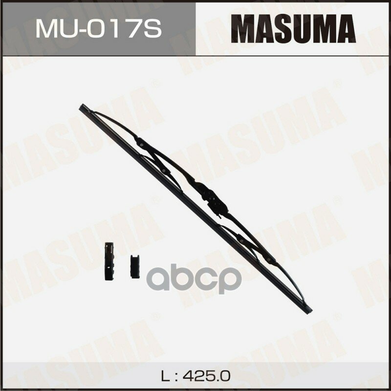 Дворник MASUMA 17' крюк (425мм) Стандарт (1/10/50) Masuma арт. MU017S