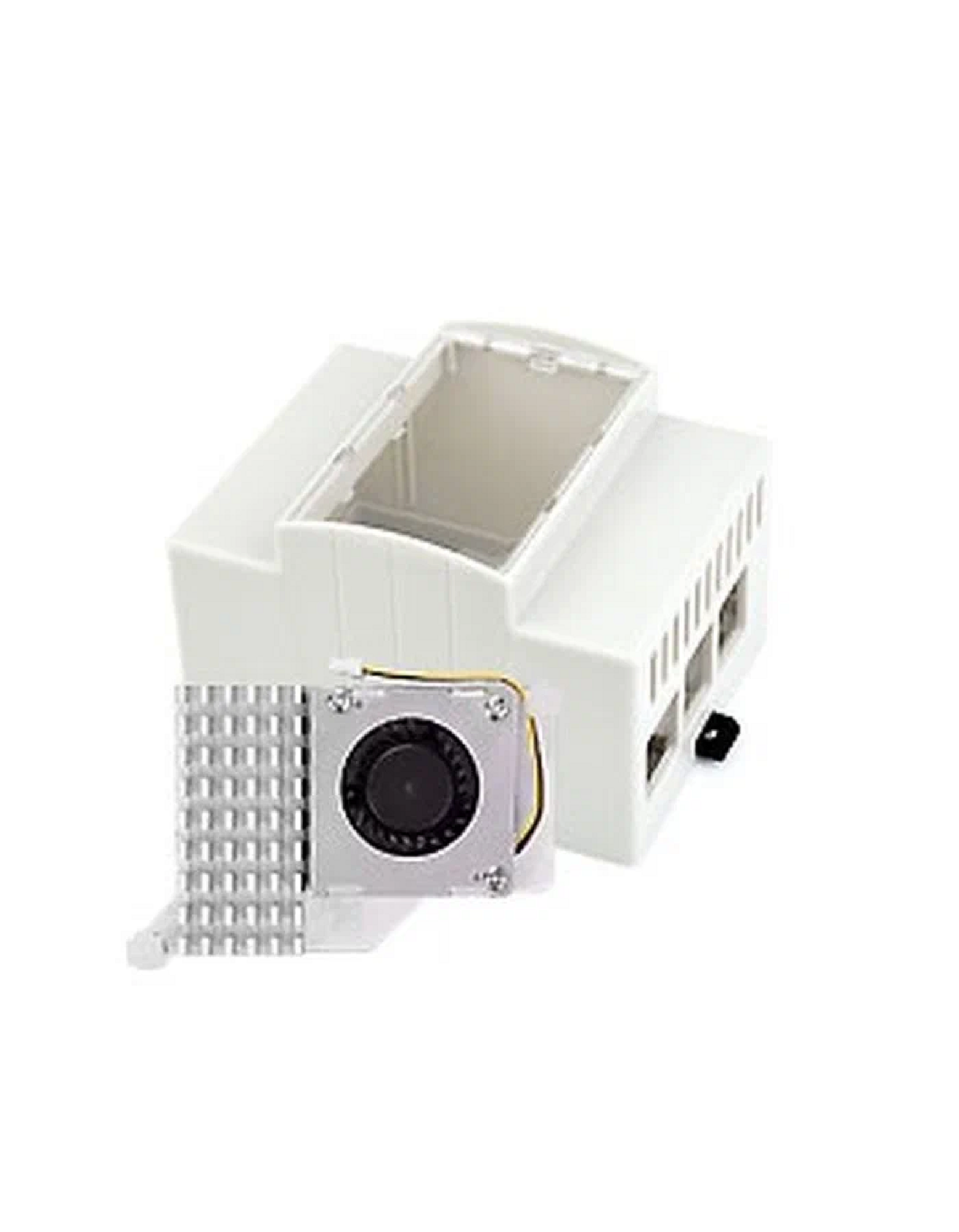 Корпус Qumo RS061 51384 Промышленный распределительный ящик для Raspberry Pi 5 + кулер с радиатором
