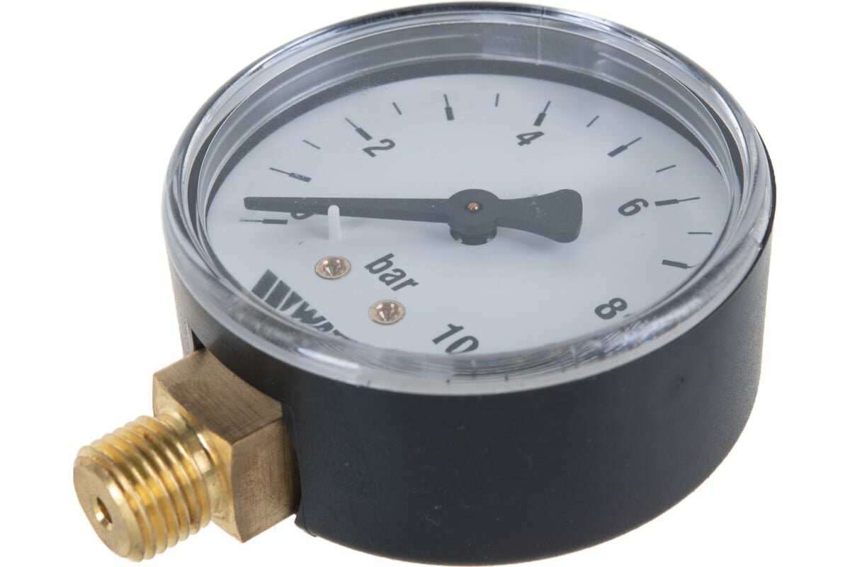 Манометр MDR (F+R200) 63 мм G1/4" 0-10 бар кл.1.6, 10007724