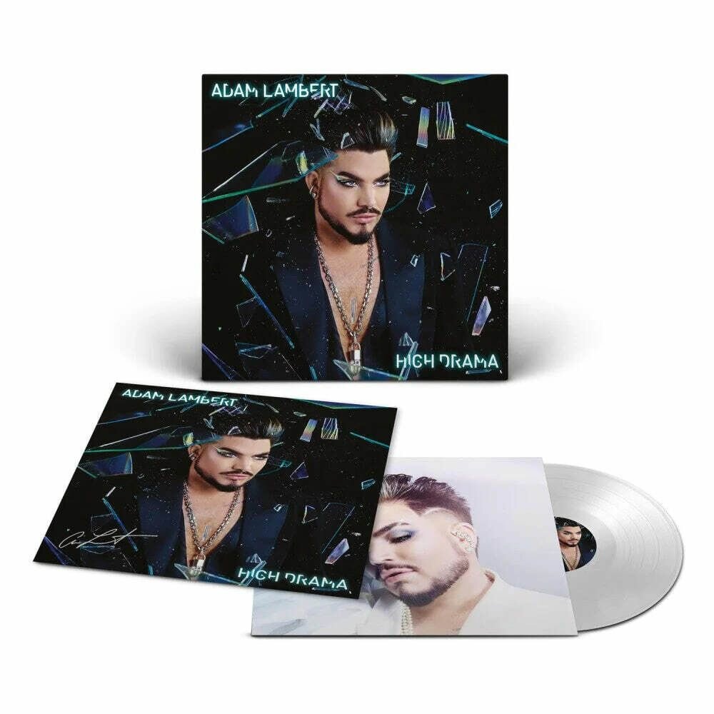 Adam Lambert - High Drama - Clear LP, Signed Insert - новая виниловая пластинка