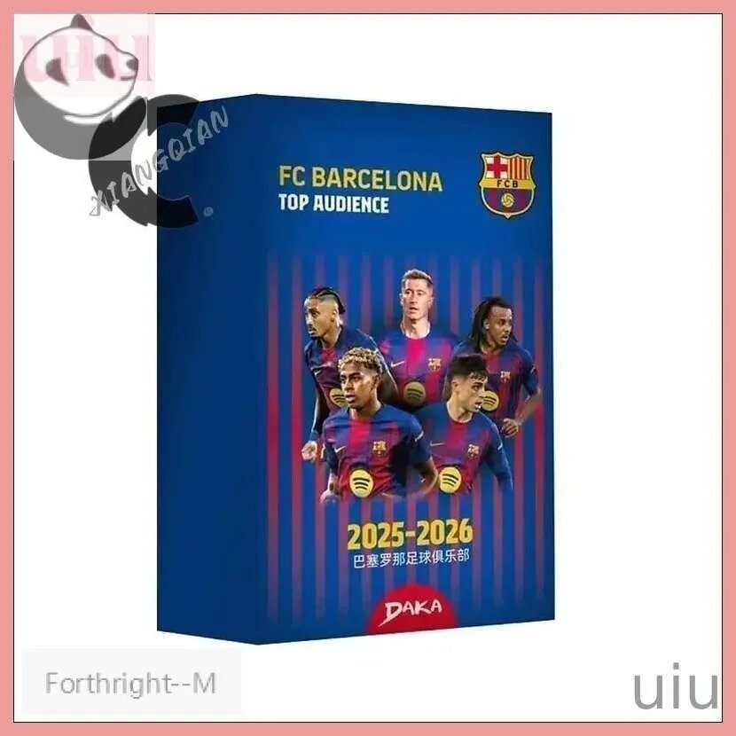 Футбольные карточки DAKA 25-26 (Барселона, Futbol Club Barcelona), коллекционные, TOP AUDIENCE