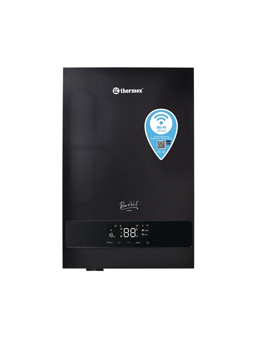 Котел THERMEX Boss 12 Wi-Fi (ЭдЭБ04884) черный