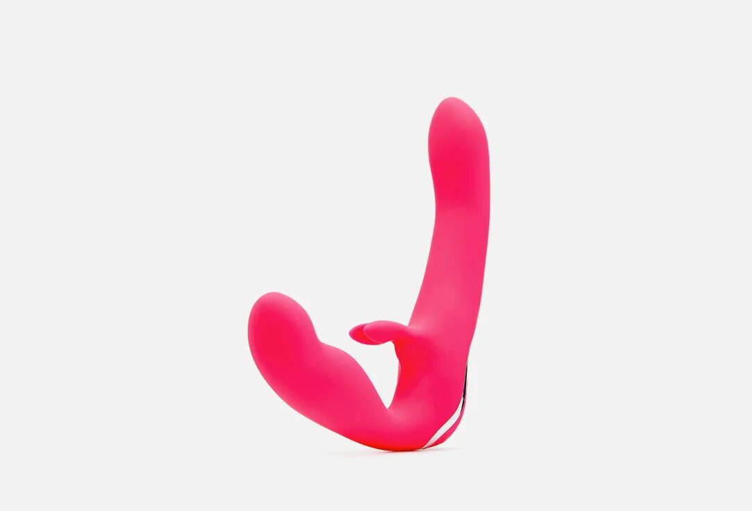 Happy Rabbit Rechargeable Vibrating Strapless Strap On Страпон 1 шт