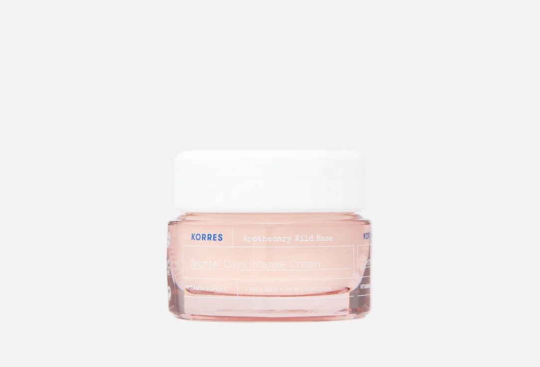Korres Apothecary Wild Rose Day-Brightening Intense-Cream Крем для сухой кожи лица 40 мл