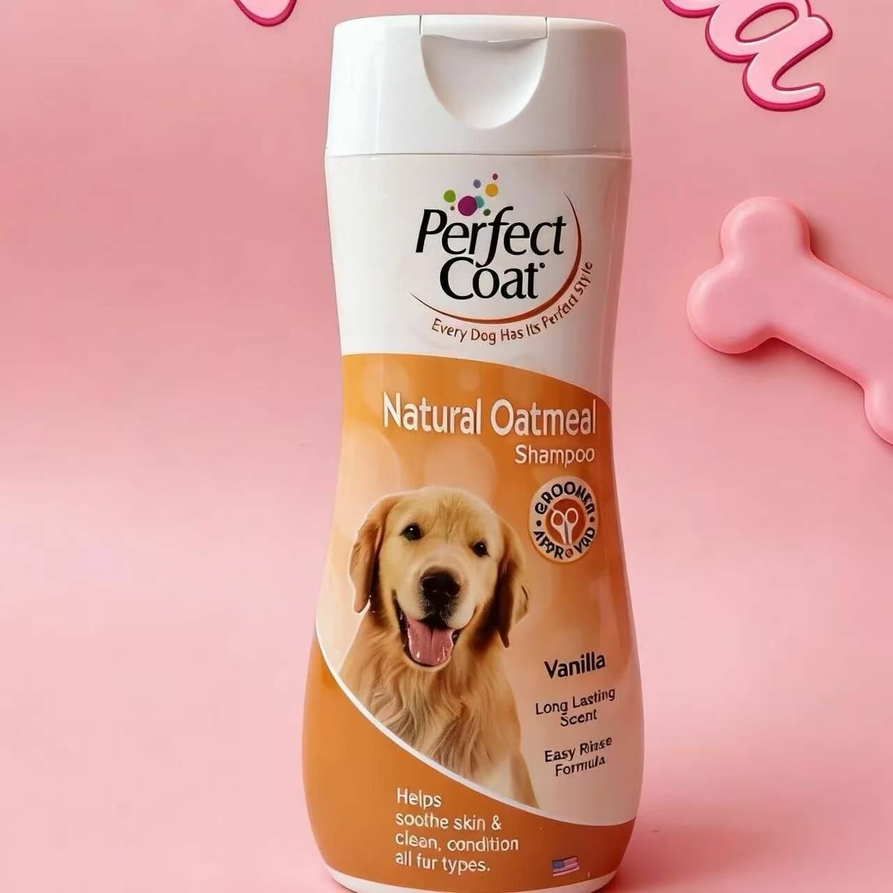 Шампунь для собак Perfect Coat, натуральные ингредиенты защита и блеск шерсти многофункциональный состав для купания животных