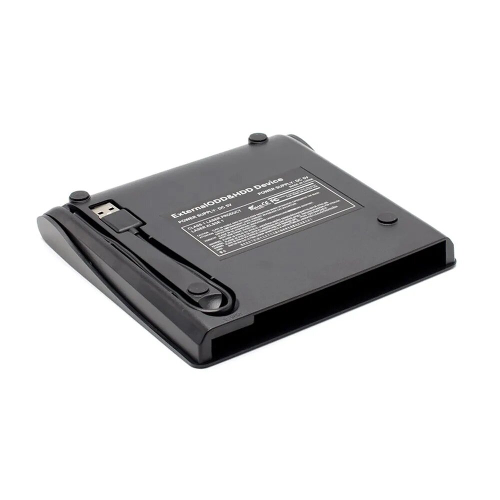 Внешний корпус для оптического привода, Type-C и USB 3.0, антискользящий, шлифованная поверхность