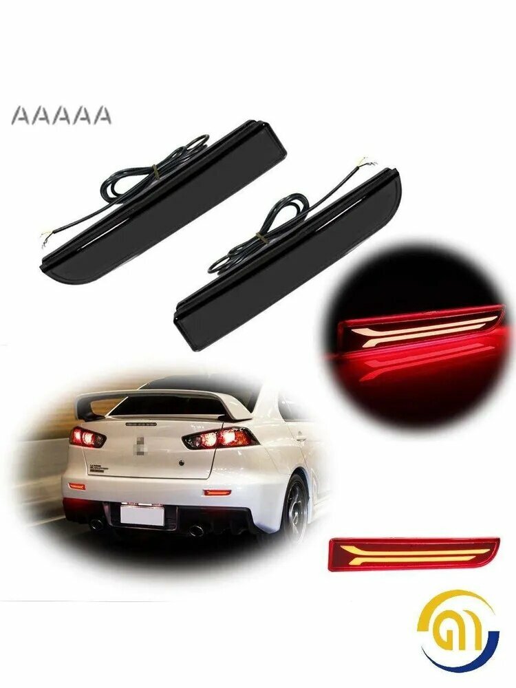Лампа автомобильная LED, 2 шт. арт. MR515740 8355A040 MR515741 8355A039