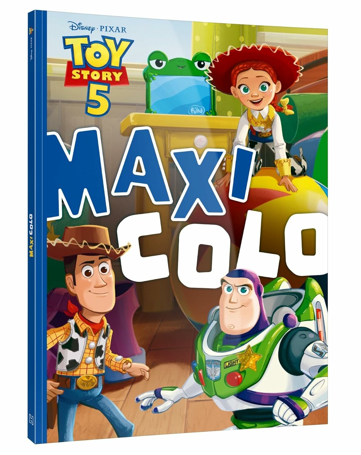 Раскраска Hachette - История игрушек 5 Maxi Color Disney Pixar, мягкая обложка, 80 стр. - 2017343145