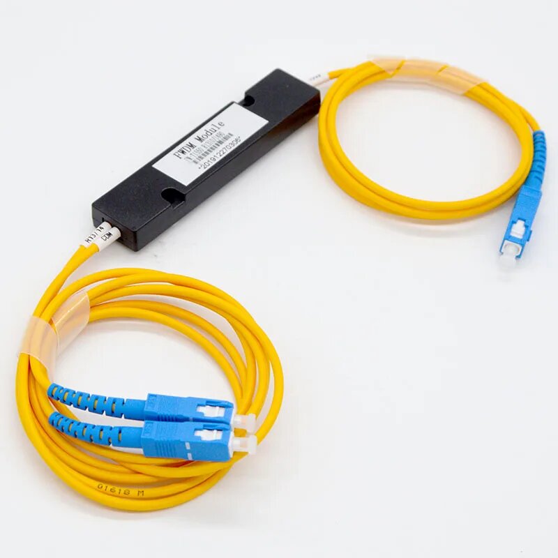5 шт. GONGFENG FWDM оптоволоконный мультиплексор 1x2WDM T1550 R1310/1490 нм SC UPC
