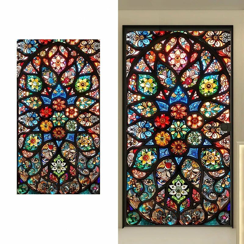Статическая плёнка для окон Pvh 50x80cm, 1