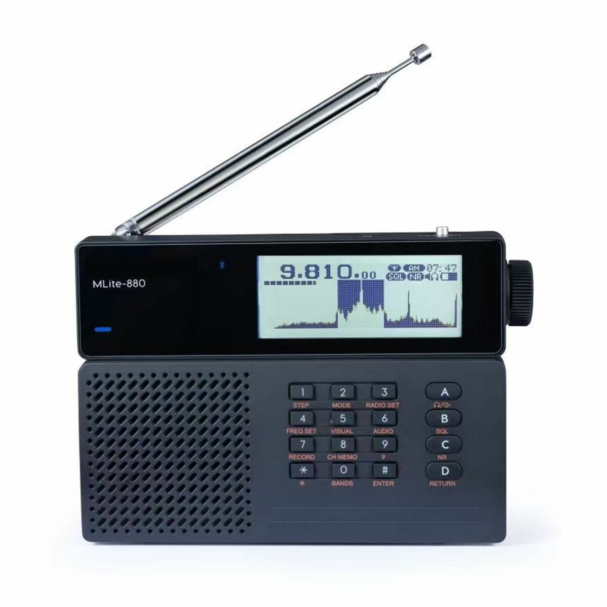 MLite-880 Цифровой Портативный Мини-Радиоприемник AM FM RDS