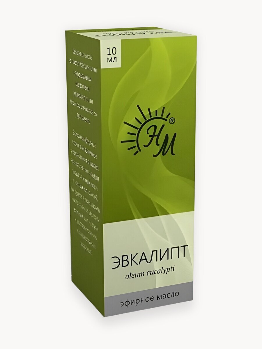 Эфирное масло Натуральные Масла "Эвкалипт", для бани и сауны, 10 мл