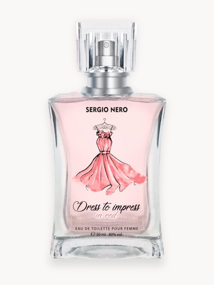 Sergio Nero/ Туалетная вода женская Dress to impress in red 50мл/Парфюм женский