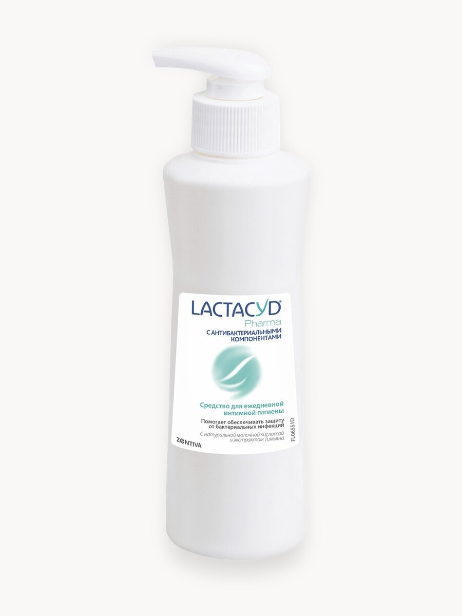 LACTACYD Гель для ежедневной интимной гигиены с экстрактом Тимьяна Lactacyd Pharma with Thyme extract, 250мл