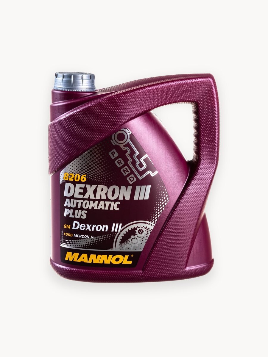 Синтетическое трансмиссионное масло MANNOL DEXRON III AUTOMATIC PLUS 4 л 1356 для герметичного уплотнения соединений